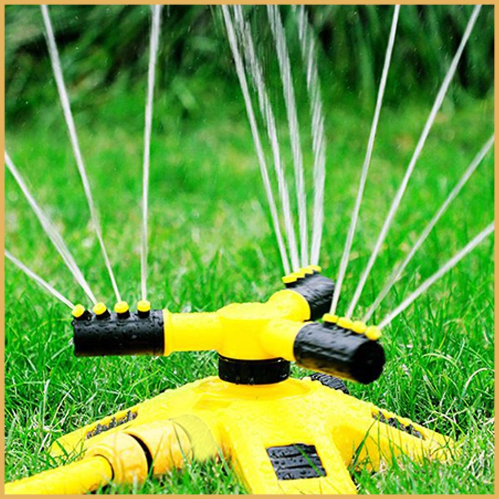 Garden Sprinkler Lawn Sprinklers Garden Water Sprayer Quick Connect 360 ...