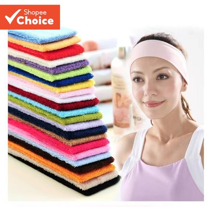 Sports headband Running outdoor yoga headband Solid color ...