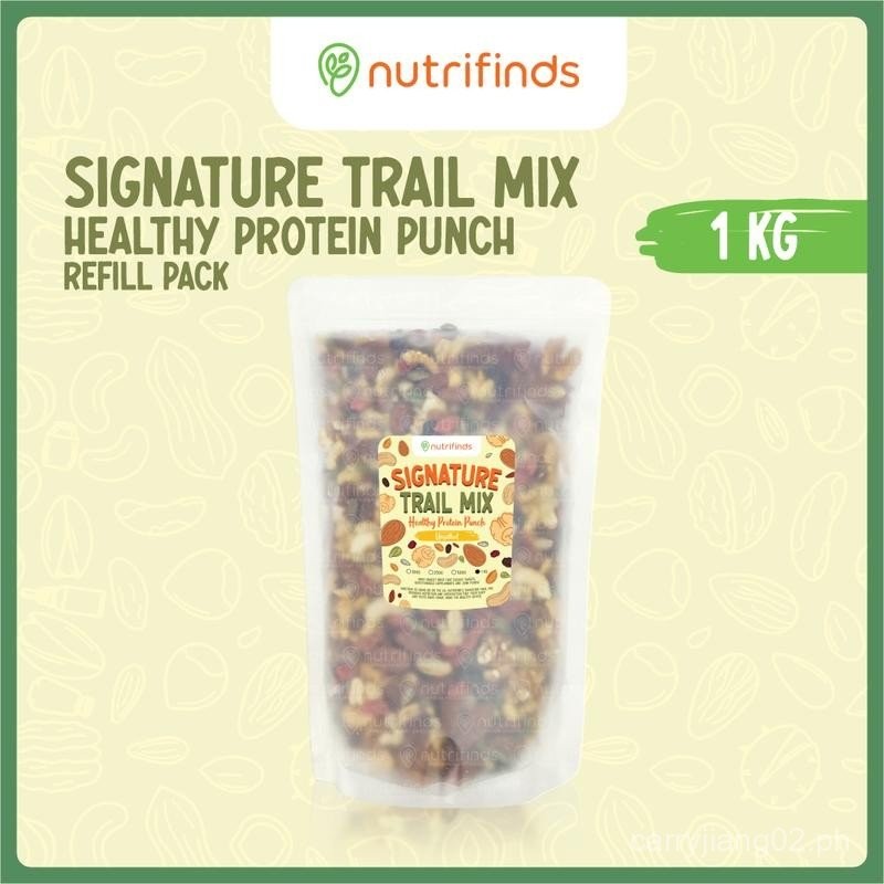 Nutrifinds' Signature Trail Mix - Refill Pack (UNSALTED | nuts, seeds ...