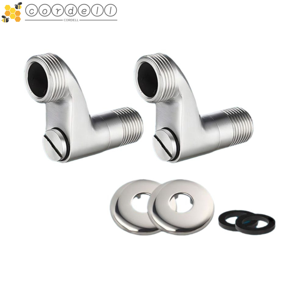 CORDELL Shower Bathtub Faucet, 304 Stainless Steel Brushed Nickel Angle ...