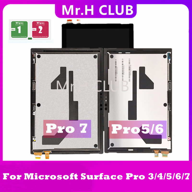Tablet LCD For Microsoft Surface Pro 4 1724 Pro 5 1796 Pro 6 1807 Pro 7 ...