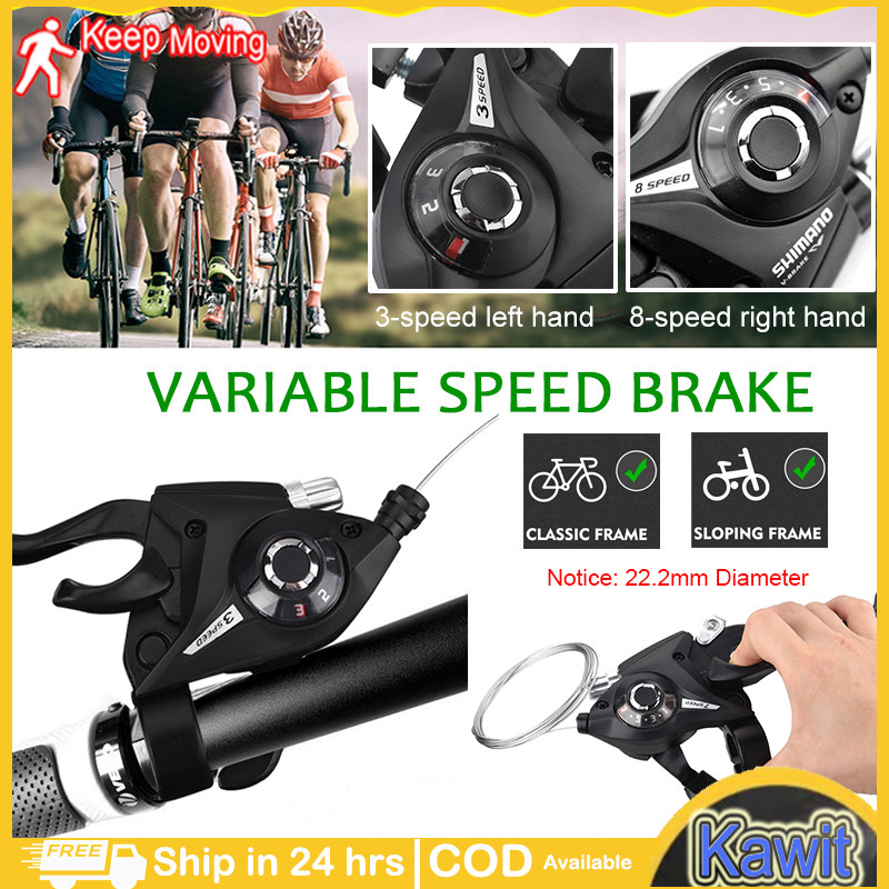 Shimano Bike Brake Shifter Lever 3x8 Speed MTB Bike Left & Right Brake ...
