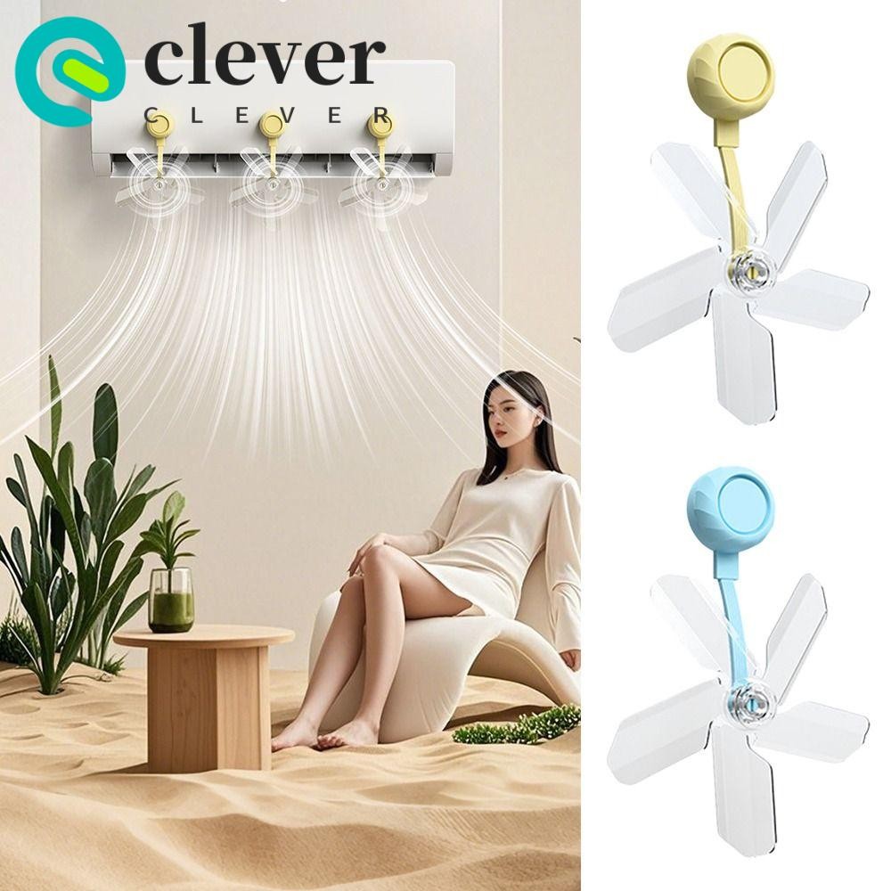 CLEVER Air Conditioner Exhaust Fan, Anti Direct Blowing Suction Cup Air ...