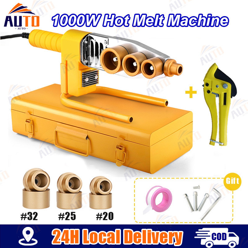 220V 1000W PPR Heater / Fusion Machine with Mould Size 20, 25, 32mm PVC ...