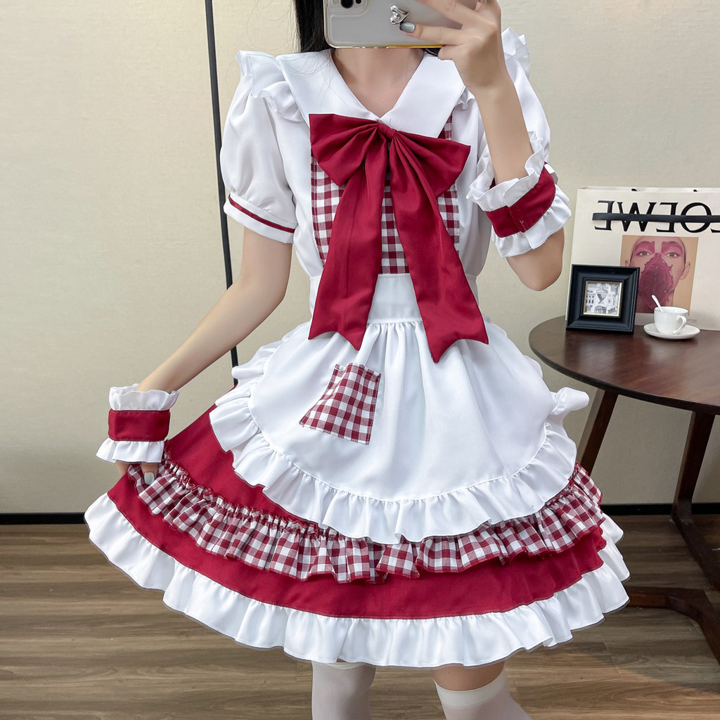 Restaurant Maid Cute Maid lolita Maid Costume Sexy cosplay Maid Uniform ...