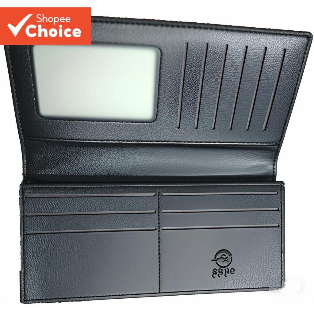 Hot 2025 Korean Style Men Long Wallet Fashion Big Money Clip ...