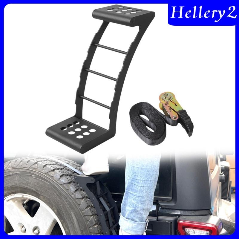 [Hellery2] Spare Wheel Step Rear Tire Mount Heavy Duty Cargo Rack ...