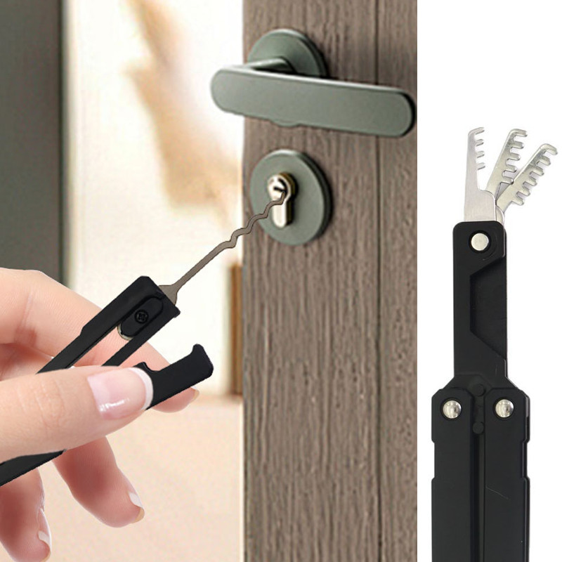 Compact Lock Picking Set Multi-Function Car Bypass Open Keys Automotive ...