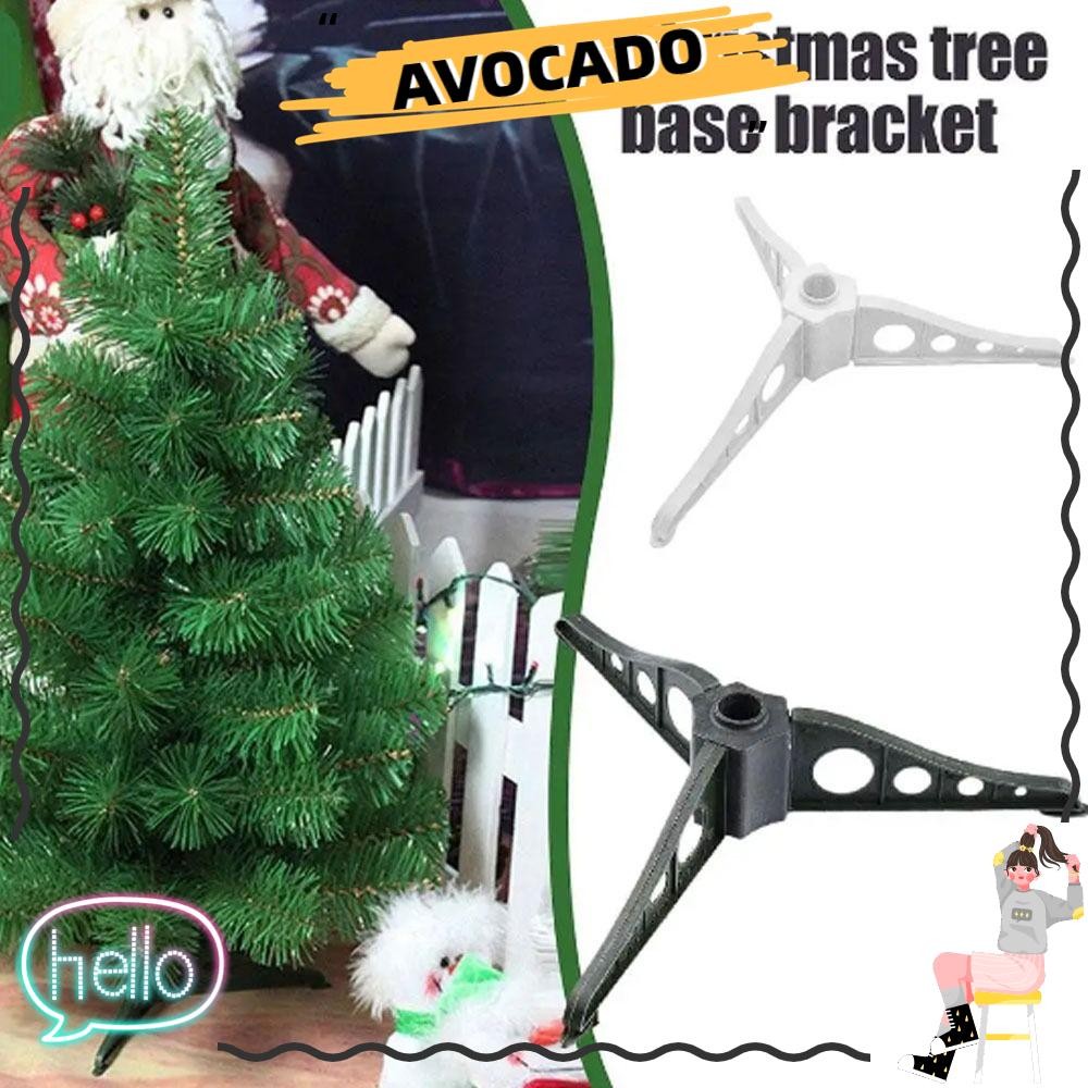 AVOCADA Christmas Tree Stand Base, Reliable Plastic Xmas Tree Holder ...