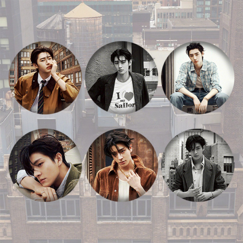 ENHYPEN Park Seung-hoon Shen Jae-run Magazine Tinplate Badge | Shopee ...