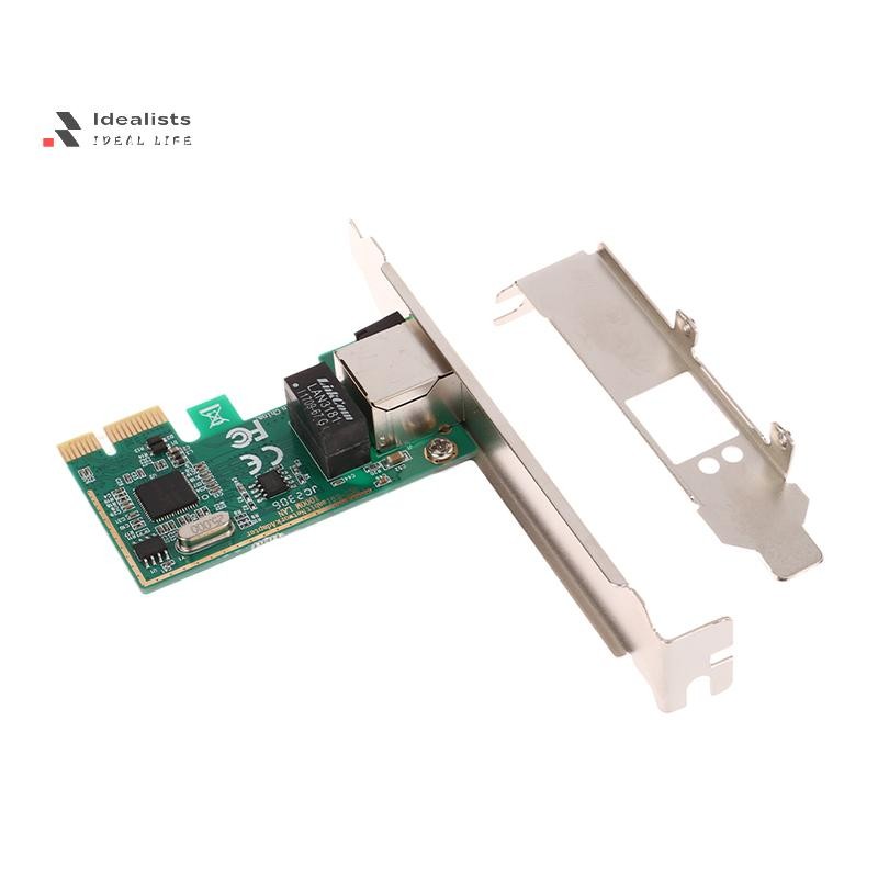 Idealist 1Set 10/100/1000Mbps Gigabit Ethernet PCI Express PCI-E ...