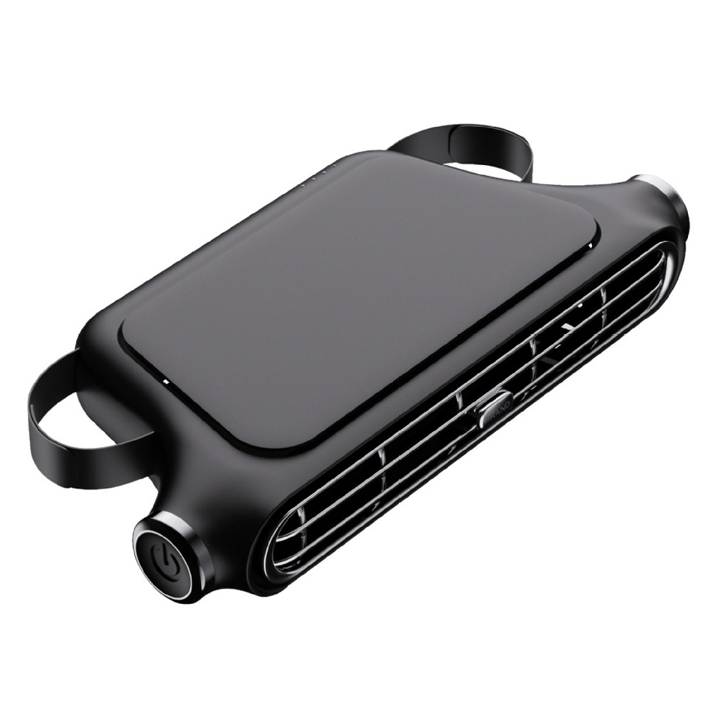 Portable Car Seat Fan 3 Speeds Adjustable Headrest Cooling Fan (Black 3000mAh) | Shopee Philippines