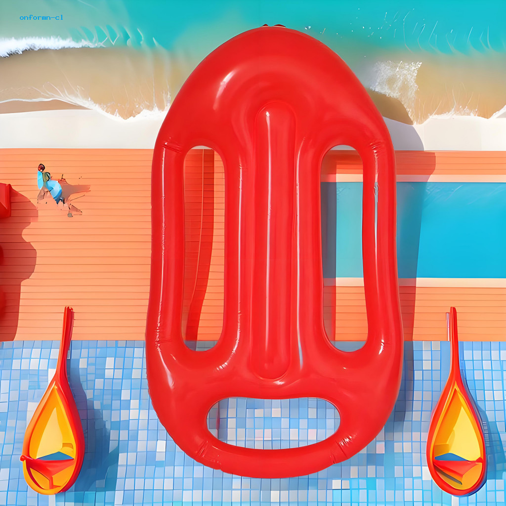 onformn Inflatable Pool Float Travel-friendly Pool Float 3-handle ...