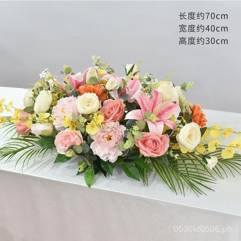 Event Coffee Table Flower Decoration Table Long Dining Table Business ...
