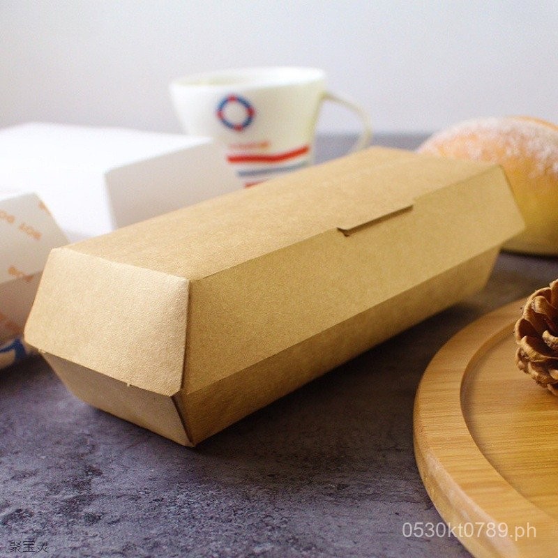 Packaging Box Paper Box Hot Dog Kraft Food Kraft Packing Box Paper Box ...