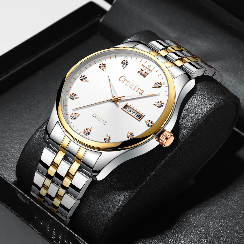 [Meet]Swiss Brand New Men's Watch Waterproof Quartz Wristwatch Luminous ...