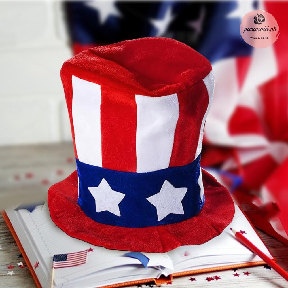 Red White Blue Christmas Tree Topper Independence Day Tree Topper 4th ...