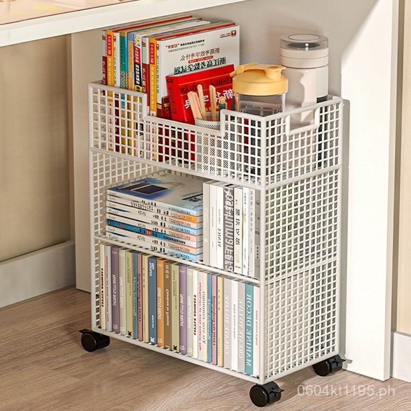 Bookshelf Beside Student Small Bookshelf Floor Desk Office Desk with ...