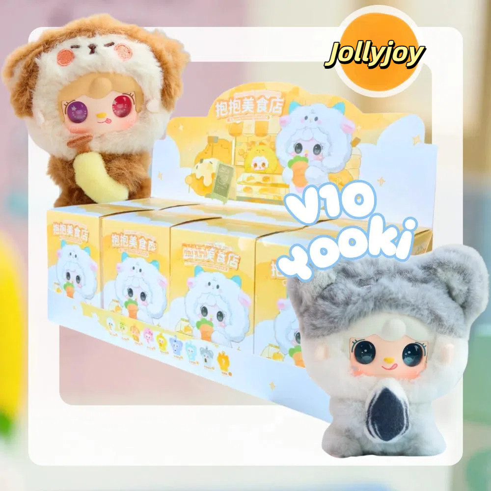 Yooki V10 Mini Zoo Plush Whole Set – Cute Original Random Toy 8pcs Gift ...