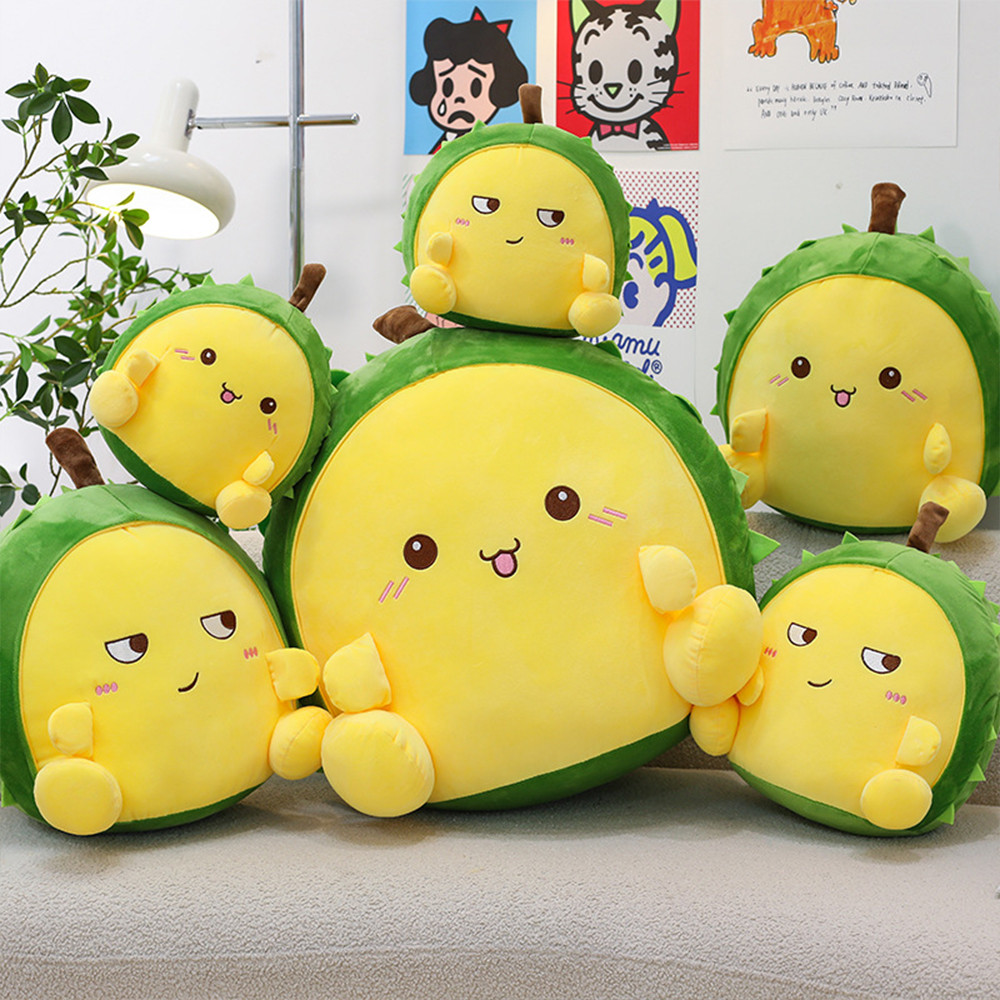 Fresh Durian Fruit Plush Stuffed Animals for Kids, Soft Cute Plush Toys ...
