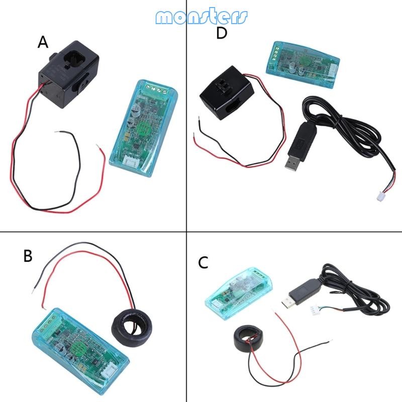 Mon PZEM-004T 3 0 Version Communication Module TTL Modbus-RTU AC Single ...