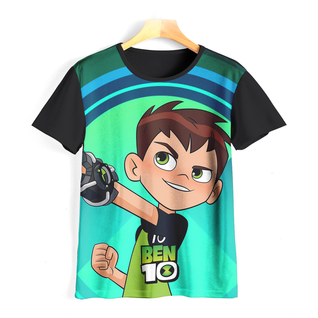 Ben 10 T-shirt is cool and cool | Ben 10 Cartoon Clothes for Children ...