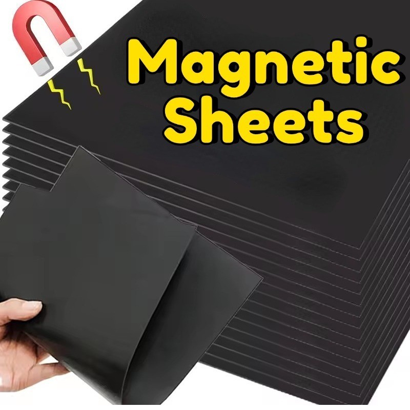 A4 Size Self Adhesive Writable Magnetic Sheet Resuable Rubber Soft ...