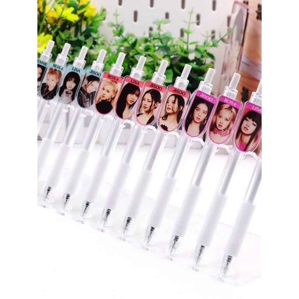 BLACKPINK Pink Ink Style Peripheral Ballpoint Pen Signature Pen Jin ...