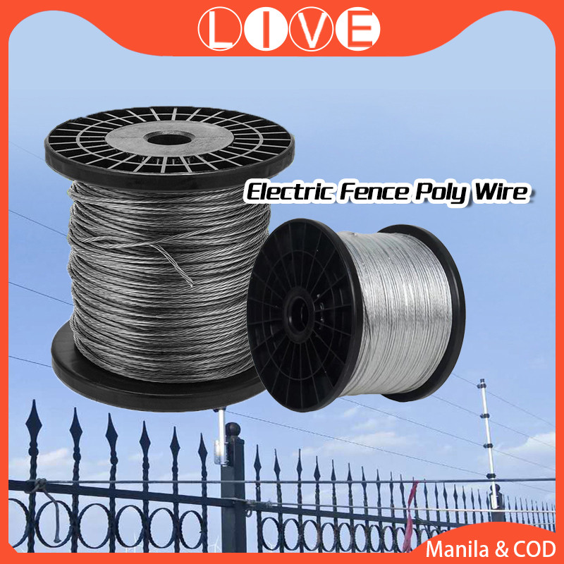 100m Electric Fence Poly Wire Aluminum Magnesium Alloy Wire For ...