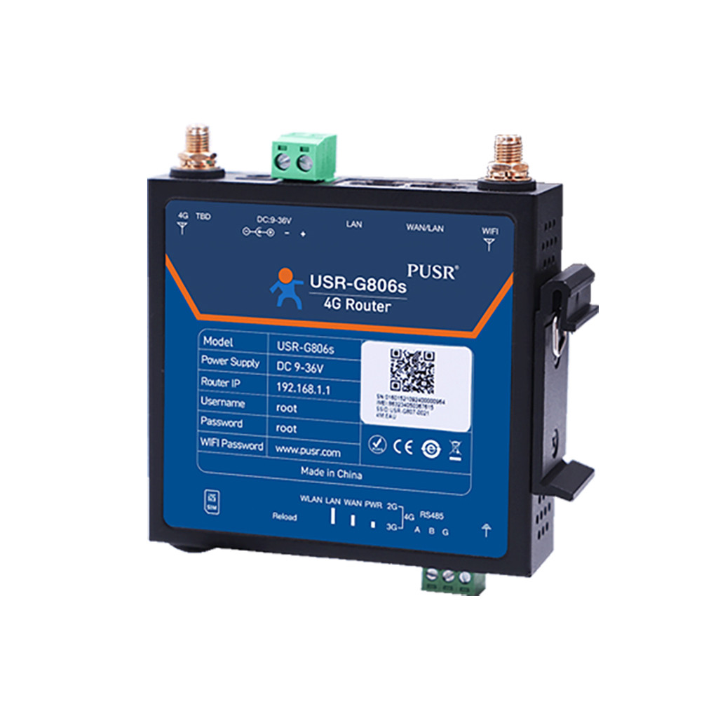 USR-G806s-G Global Band Industrial 4G LTE Router IoT Cellular Router ...