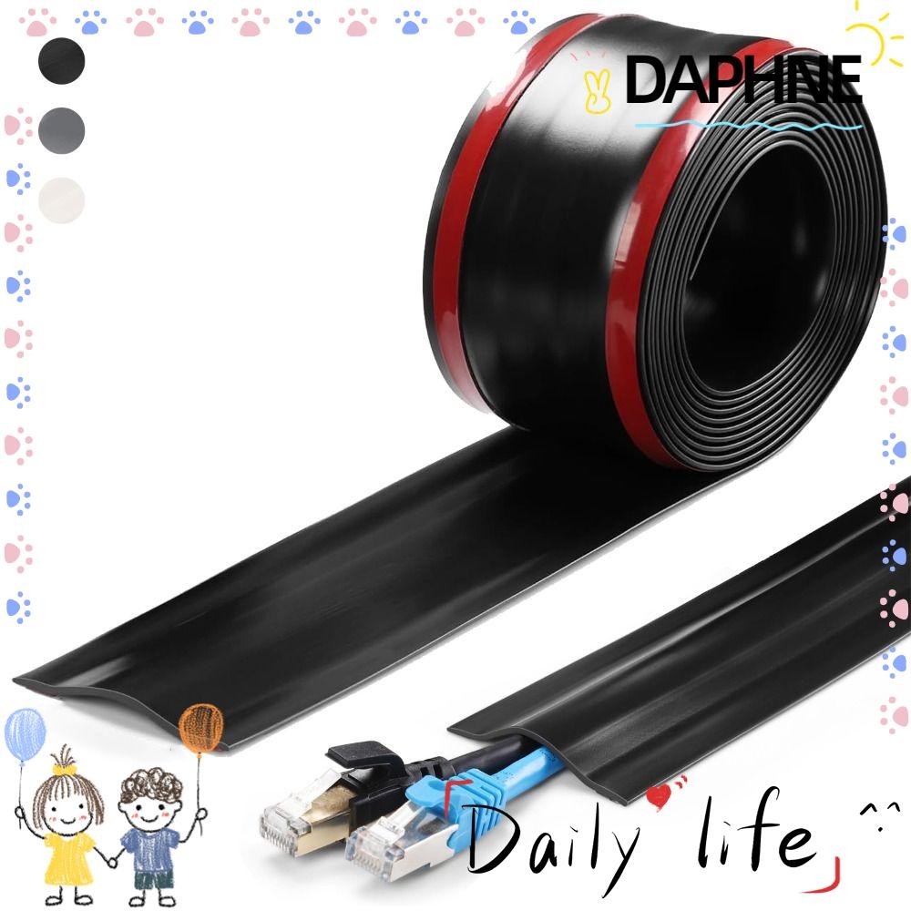 DAPHNE Floor Cable Cover, PVC 1m Wall Wire Concealer, High Quality Soft ...