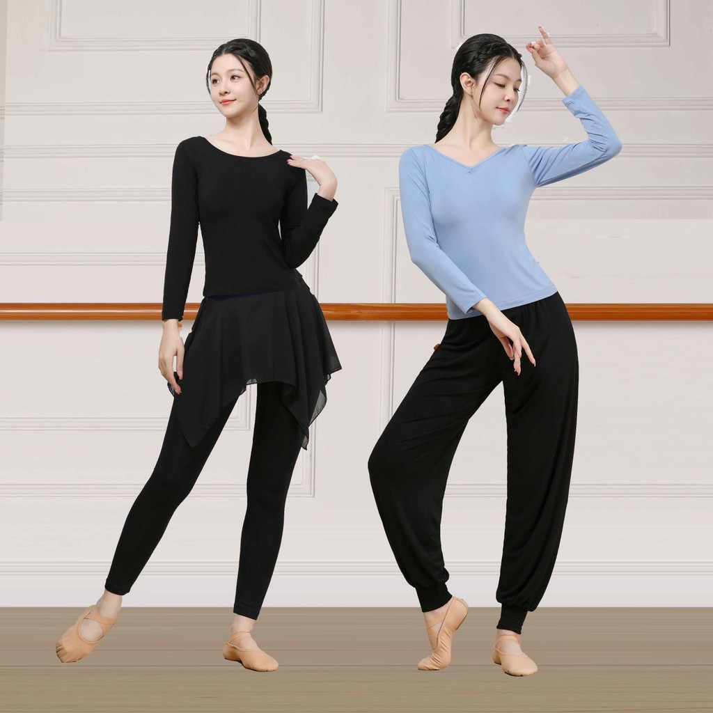 Modern Dance Ancient Songs Dance Costume Practice Suit Training Suit ...