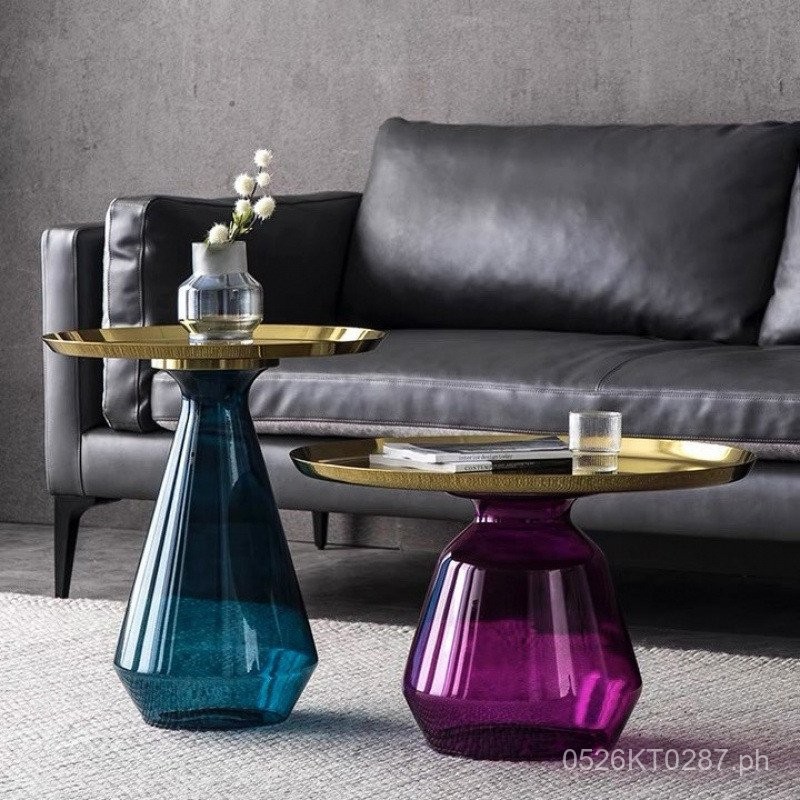 Small Coffee Table Colorful Small Apartment Nordic Modern Simple Light ...