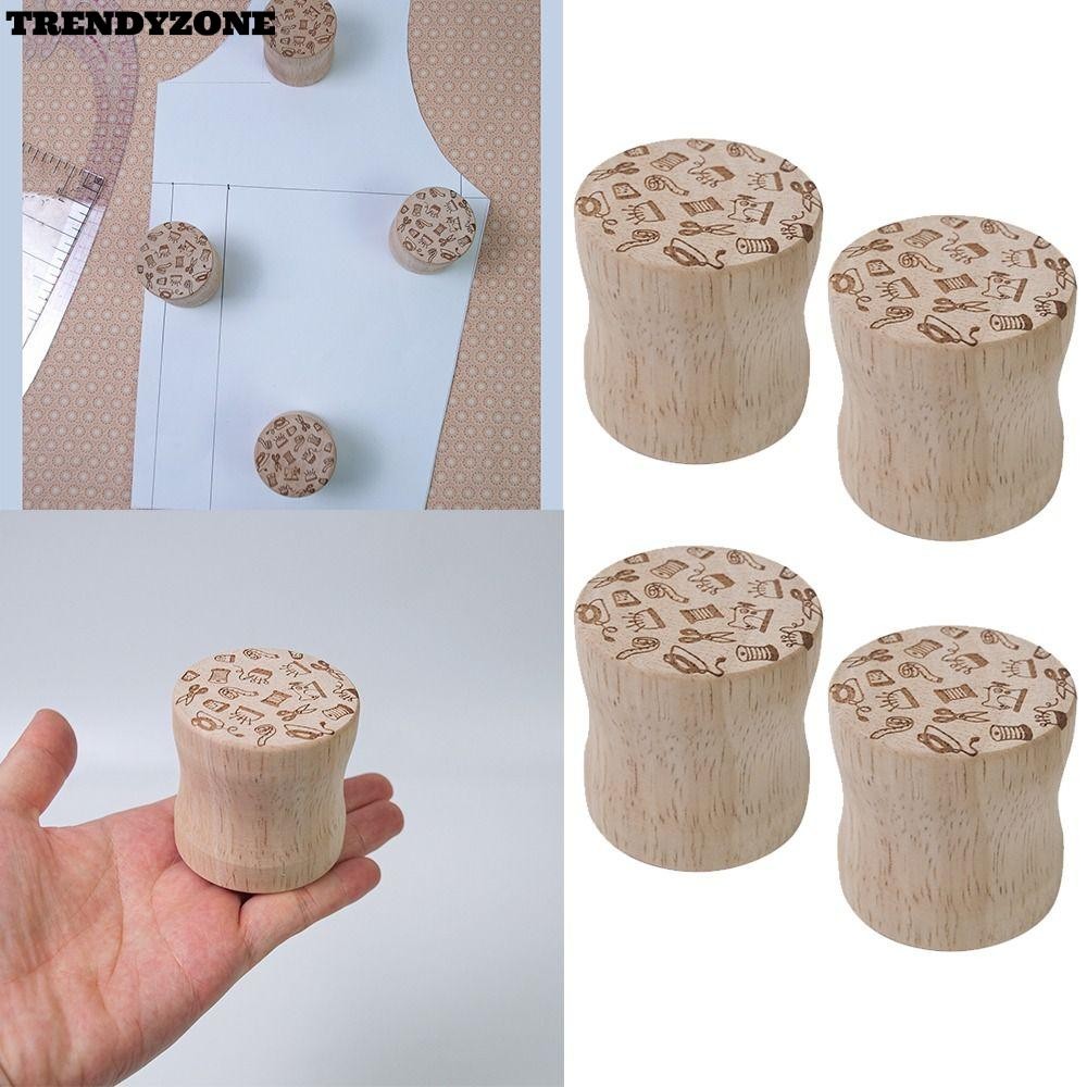 TRENDYZONE Sewing Pattern Weights, Handmade Sewing Accessories Wooden ...