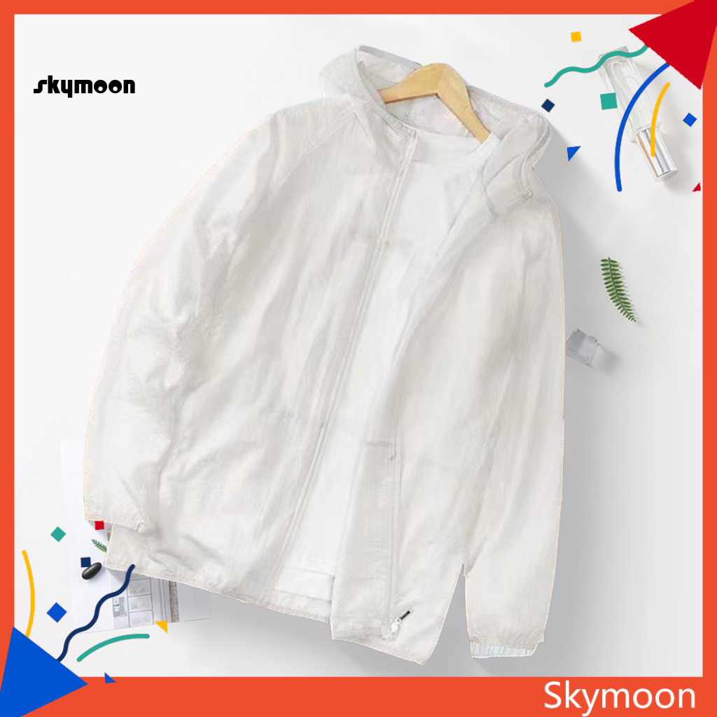 Skym* Outdoor Weather Jacket Men Sunscreen Jacket Men's Sun Protection ...