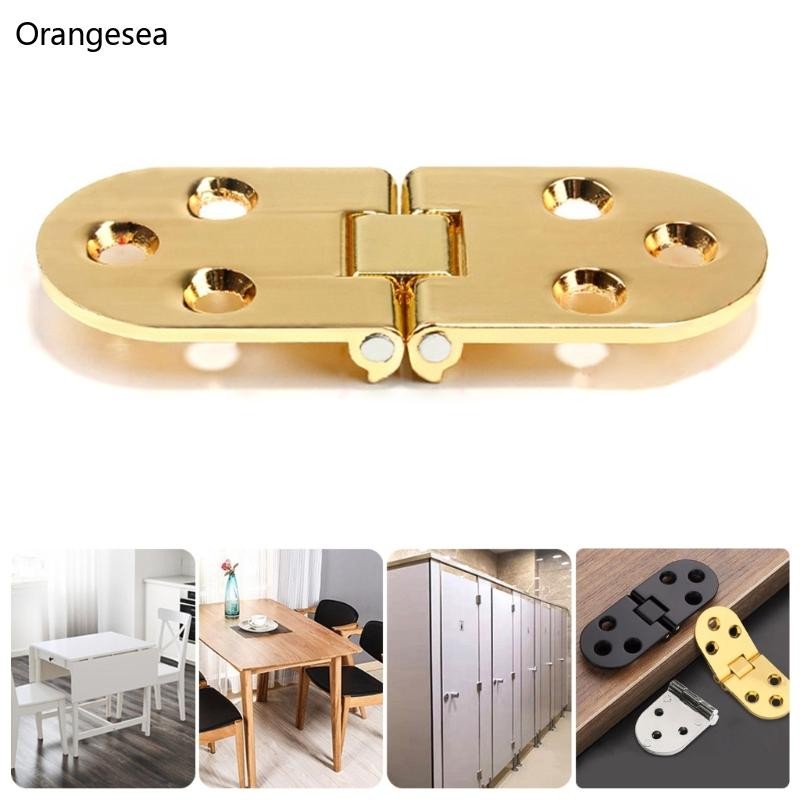 Orangesea Adjustable Cabinet Door Concealed Hinge 180 Degree Furniture ...