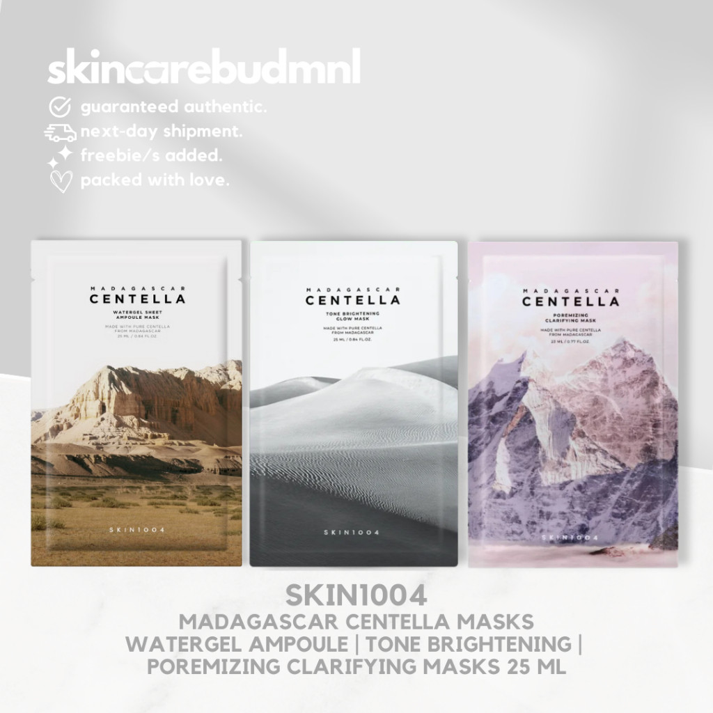 SKIN1004 Madagascar Centella Masks (Watergel, Tone Brightening ...