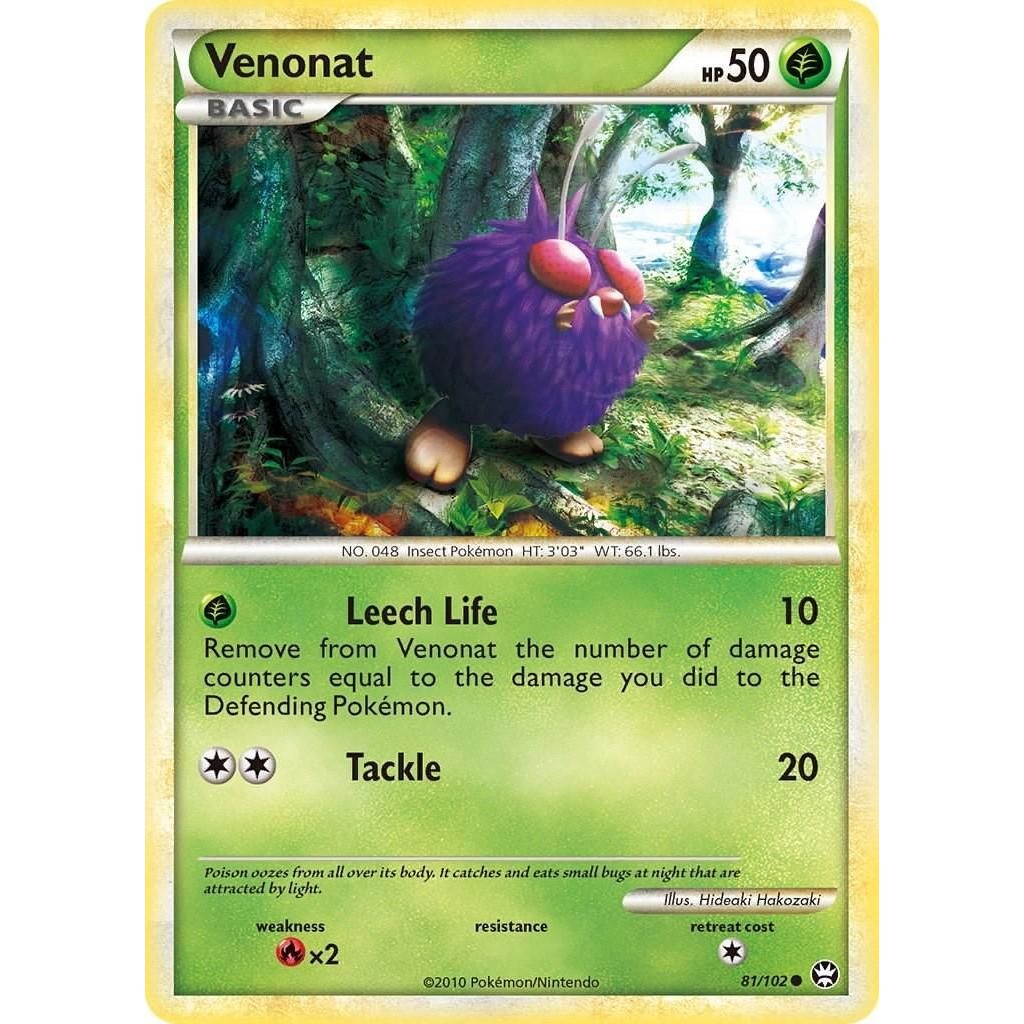 Pokemon Venonat 81 Pokemon Triumphant | Shopee Philippines