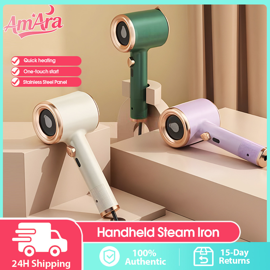 AmAra-Small Clothes Ironing Machine Handheld portable Hanging Iron For ...