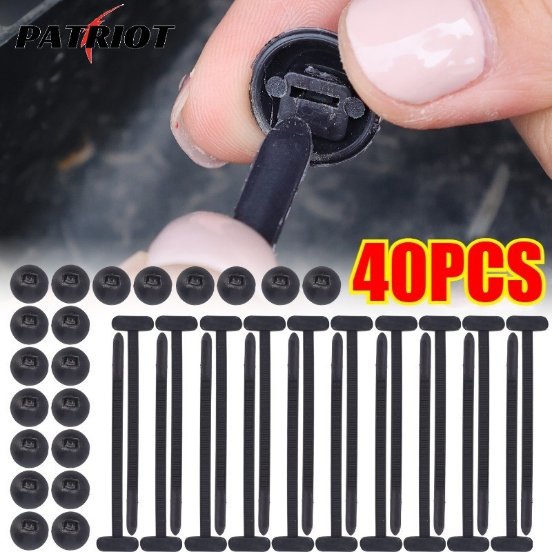 Heavy-Duty Nylon Cable Tie Clips for Car Repair | One-Click ...