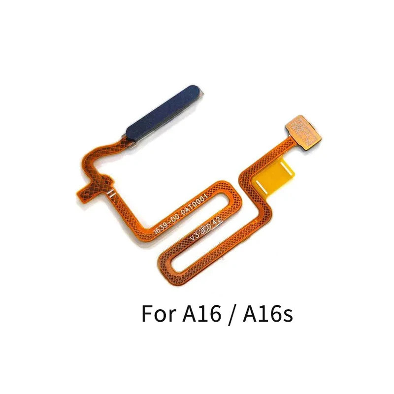 For Oppo A16 A16s Power Button Fingerprint Sensor Flex Cable Repair ...