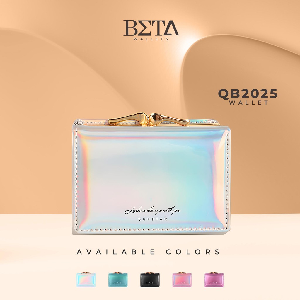 BETA Short Wallet For Women High-End Cute Korean Fashion Mini Retro ...