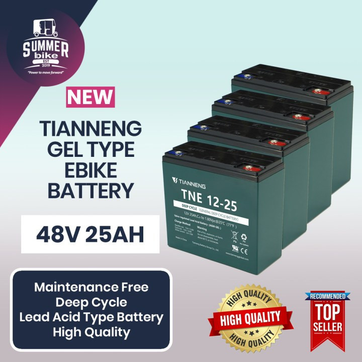 Ebike Battery 48V 20ah /Ebike Battery 48v 25ah TIANNENG BRAND 1 SET ...