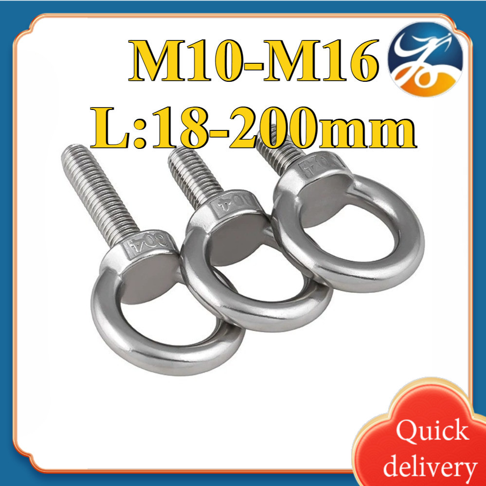 SS304 Eye Bolt ,Lifting Eye Bolt ,Hoist Ring Bolt ,Swivel Hoist Ring ...