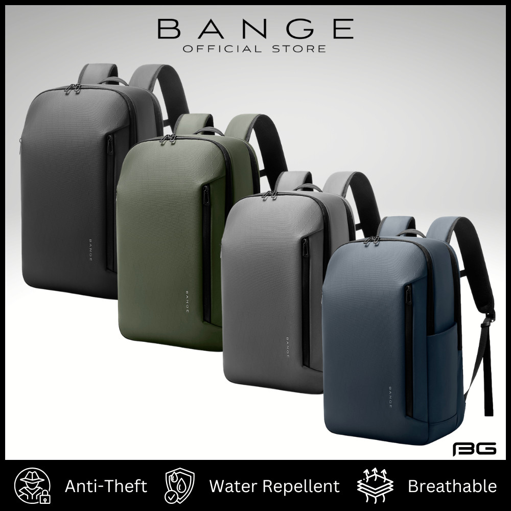 NEW ARRIVAL | BANGE BG-3057 Laptop Backpack (30x20x46cm | 20L | 0.96kg) | Waterproof Polyester ...
