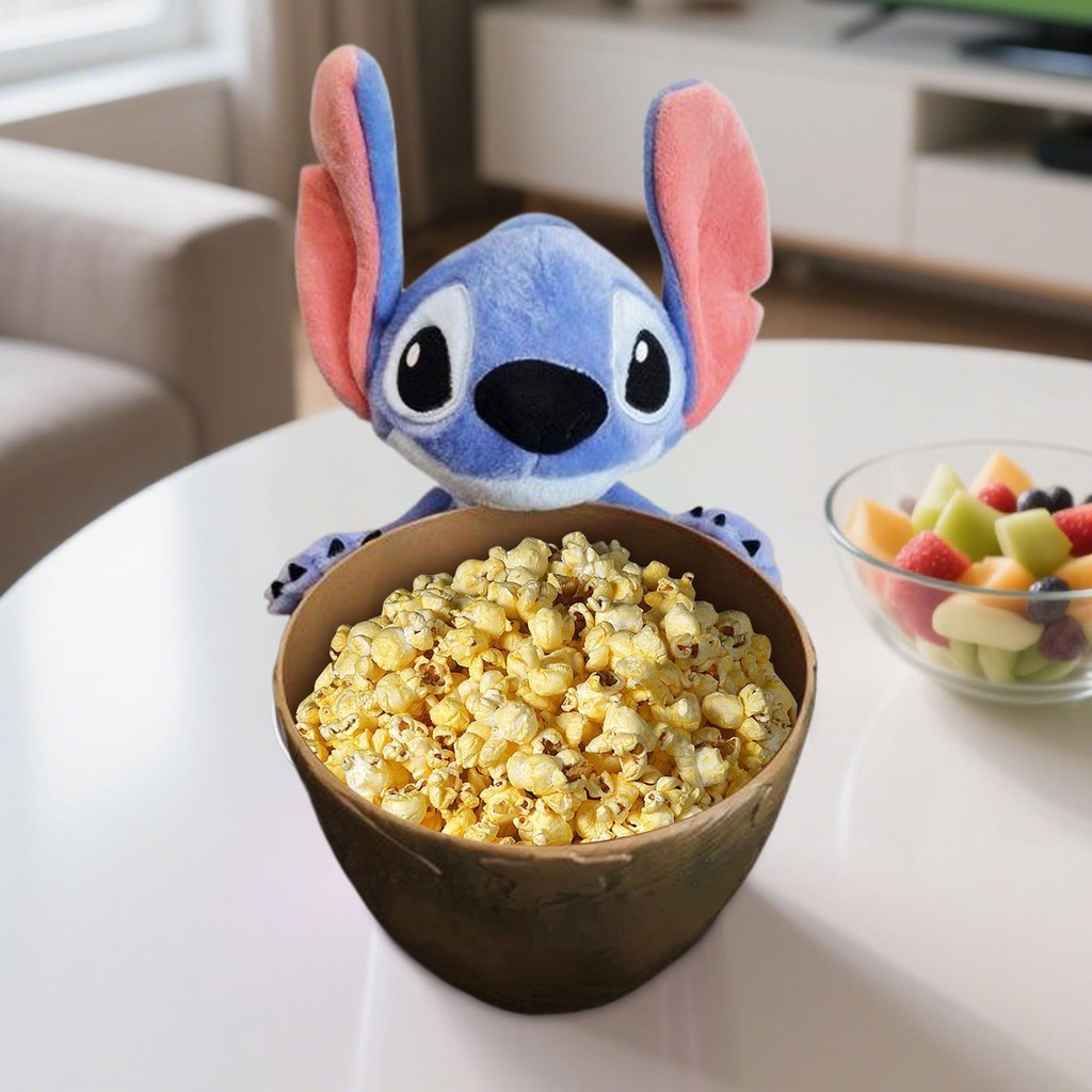 LILO & Stitch Doll Popcorn Bucky Doll Popcorn tank decoration for ...