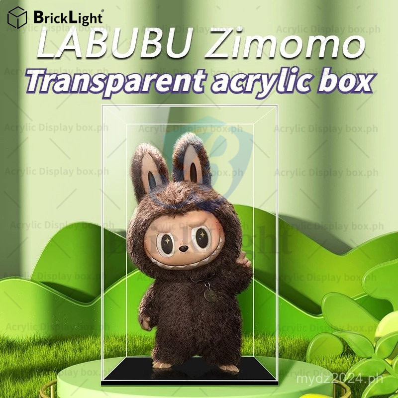 ️Big Acrylic Box Type labubu zimomo dimomo 400%Model Storage Box ...