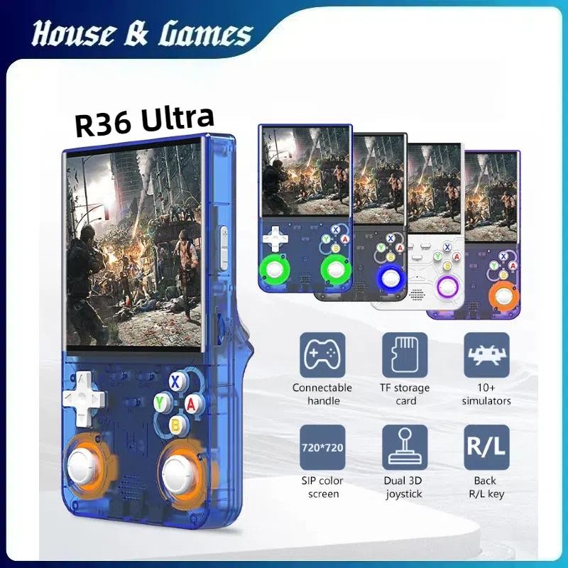 R36 Ultra Handheld Game Console Retro GBA Arcade | Shopee Philippines