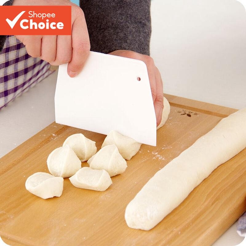 Plastic Dough Icing Fondant Scraper Cake Decorating Baking Pastry Tools ...