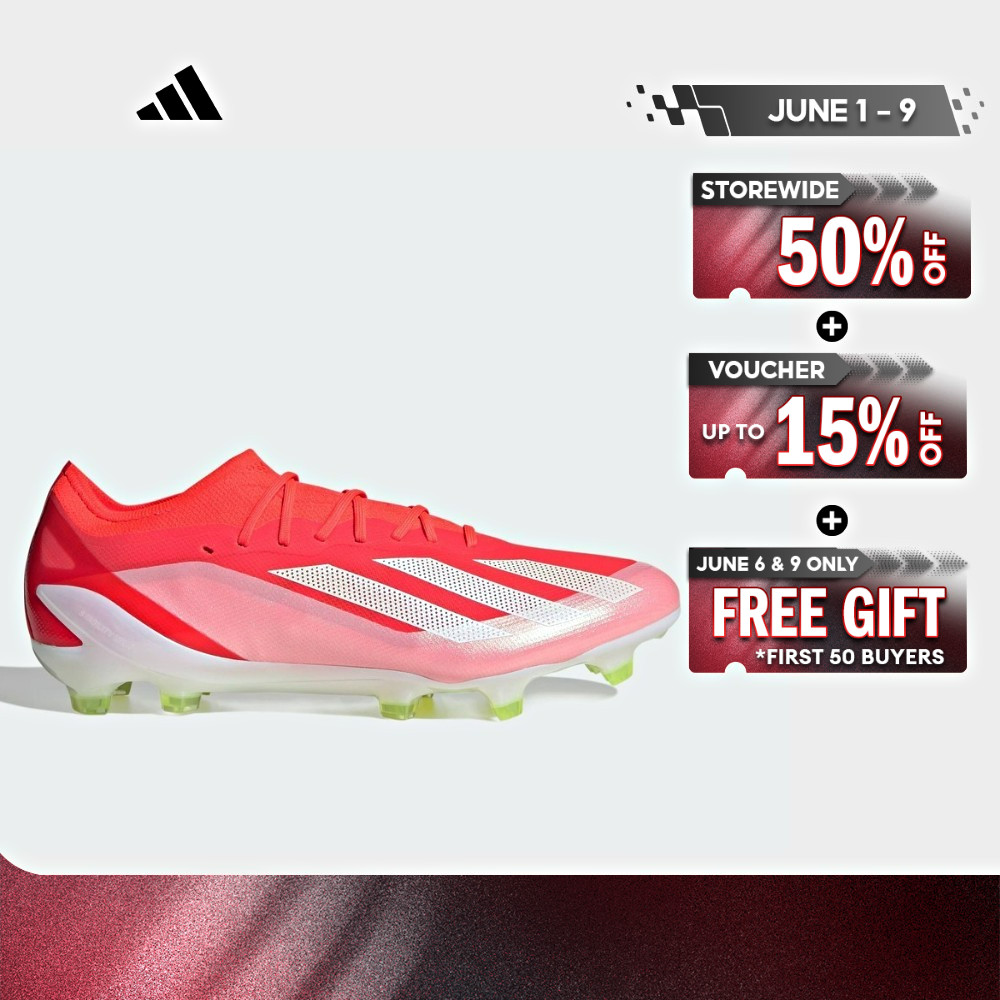 adidas Football X Crazyfast Elite Firm Ground Boots Unisex Red IG0593 ...